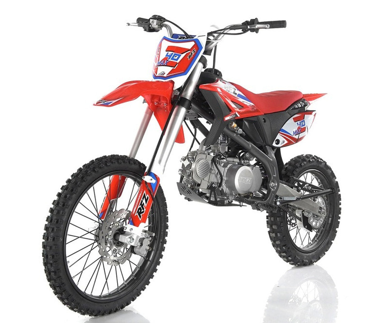 Apollo Z40 RFZ 140cc Adult Dirt Bike Manual Clutch 4 speed