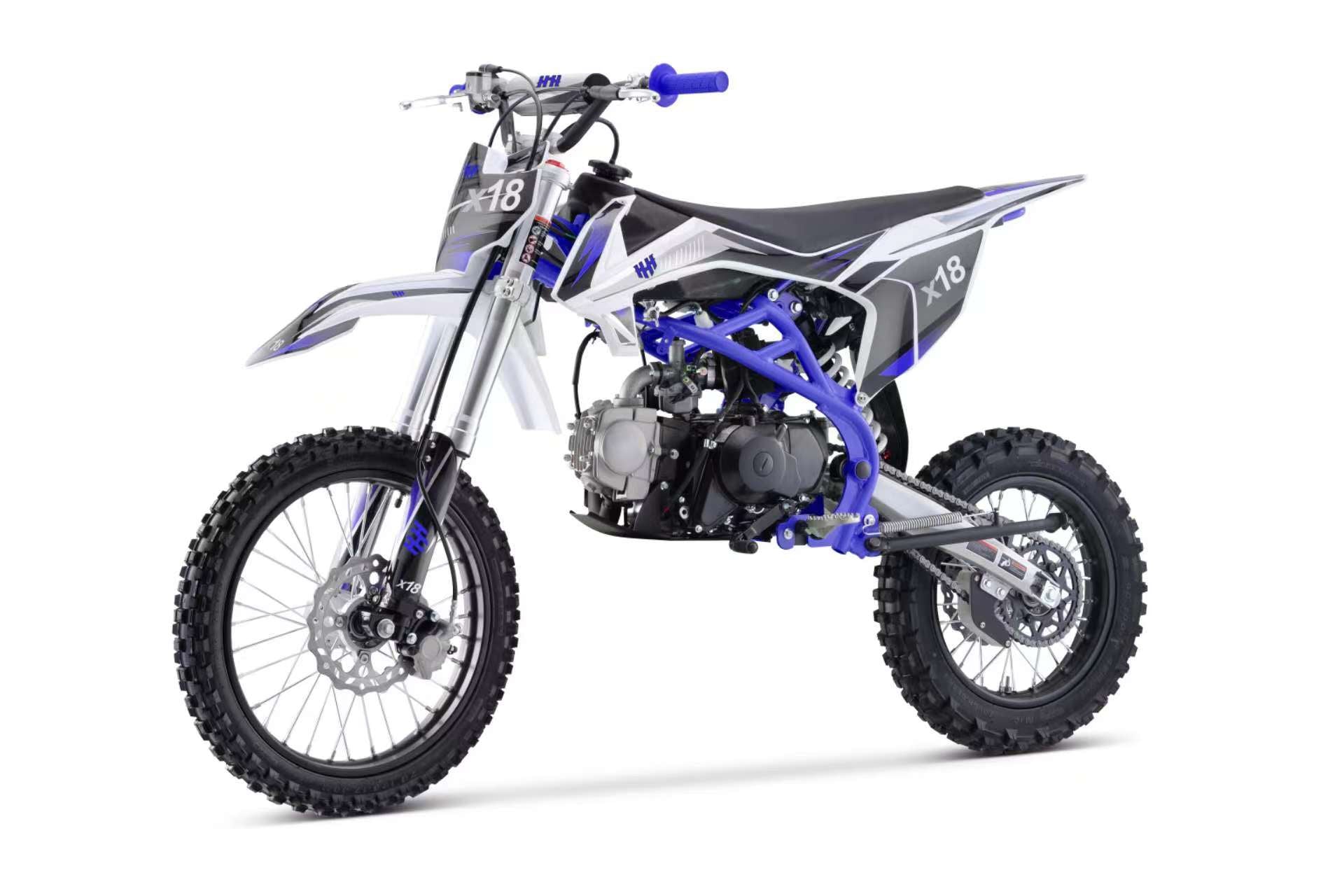 HHH X18 125cc Gas Dirt Bike | Enjoy Free Shipping on Us!
