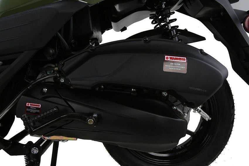 HHH Tank 200cc EFI Scooter – w/ Rear Trunk | Enjoy Free Shipping on Us!