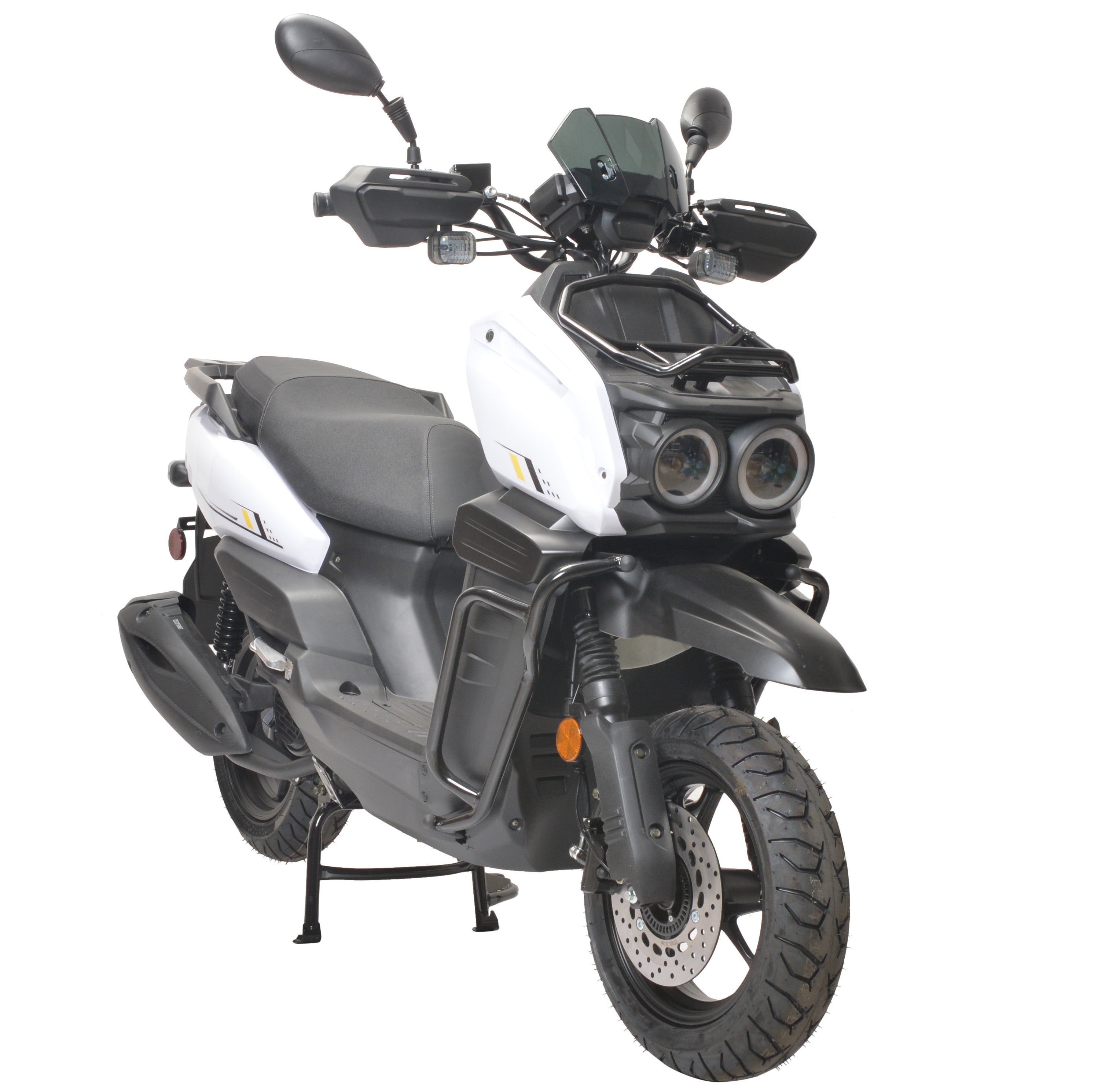 HHH Tank 150 Moped Gas Scooter 150cc Motorcycle Automatic Adult Bike w