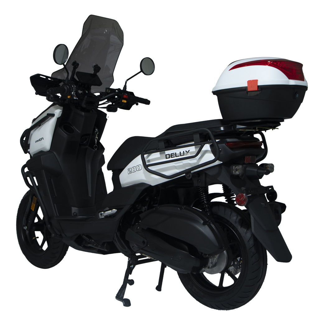 HHHH Tank 200cc DLX EFI Scooter Street Legal Adults Moped Motorcycle F
