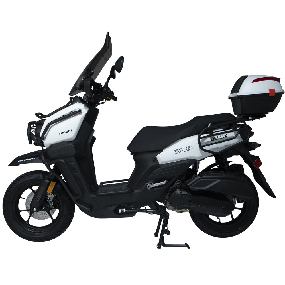 HHHH Tank 200cc DLX EFI Scooter Street Legal Adults Moped Motorcycle F