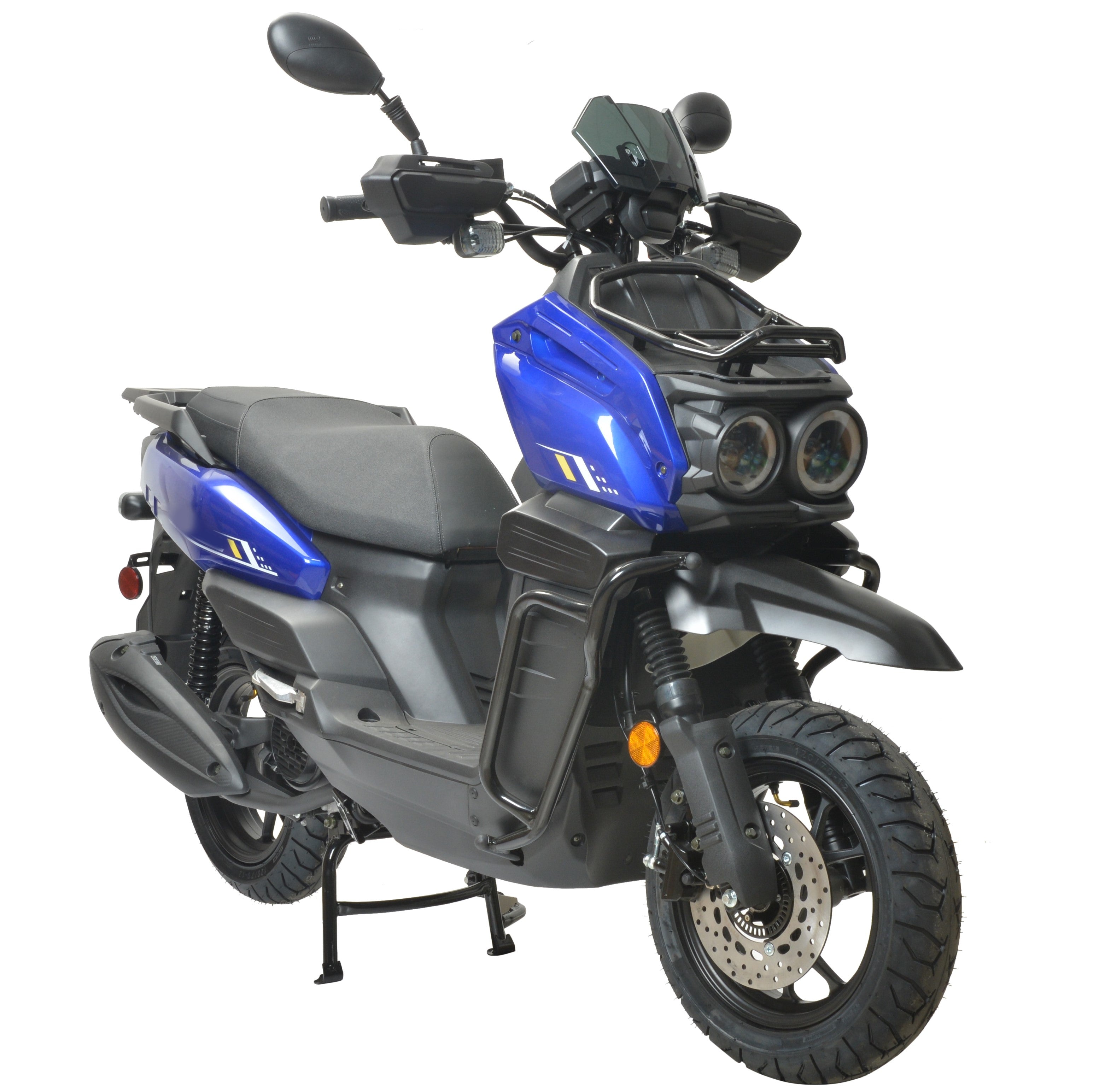 HHH Tank 150cc Scooter – Auto 12" Wheels | Enjoy Free Shipping on Us!